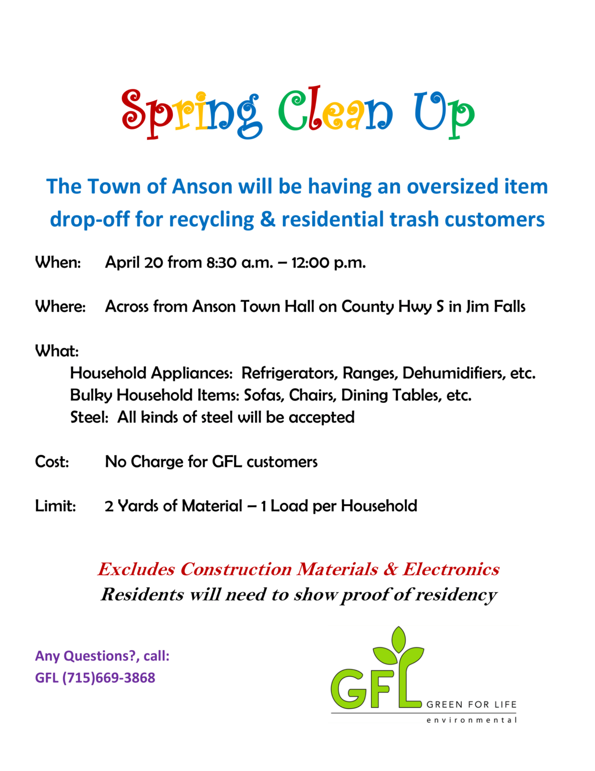 Town of Anson, Chippewa County, Wisconsin | Official Website of the ...